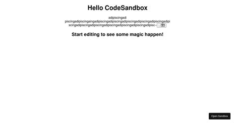 React String Clamp Examples Codesandbox