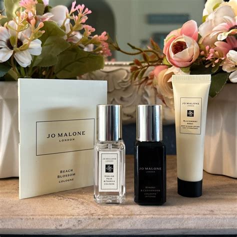 Jo Malone Bath And Body Jo Malone Set Hinoki Cedarwood Intense English Pear Freesia Beach
