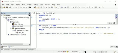 CODESYS Forge Ingo Blog Add Own Log Messages