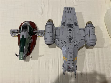 Slave 1 Vs Razor Crest Ucs Minifig Scale Comparison Is This Right Or