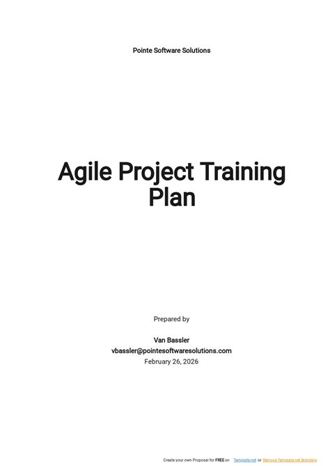 Agile Project Release Plan Template Google Docs Word Apple Pages