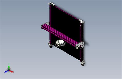 参数化cnc雕刻机 Step 模型图纸下载 懒石网