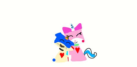 Unikitty Hugging Puppycorn By Thecartoonwizard On Deviantart