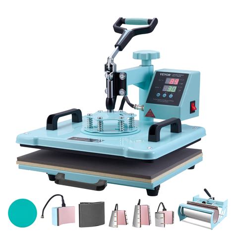 Vevor Heat Press Machine 12 X 15 Inch 8 In 1 Heat Transfer Machine