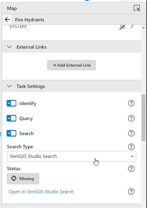 Direct Integration Between Web And Search Vertigis Support