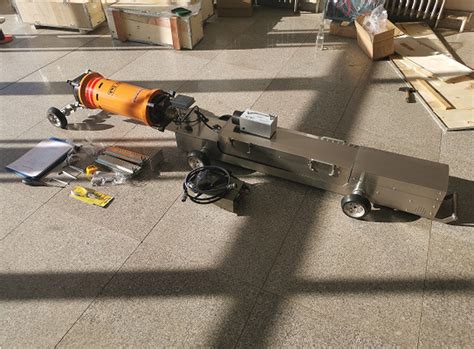 portable pipe industrial ndt x ray pipeline crawler radiographic