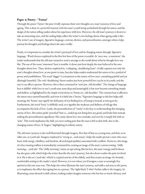 Igcse Literature Paper 4 Pdf