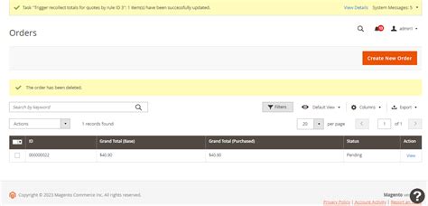 Delete Order NopCommerce Plugins And Modules For Your Store AddonWorks