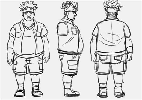 School Boy Model Sheet By Ivan048 On Deviantart