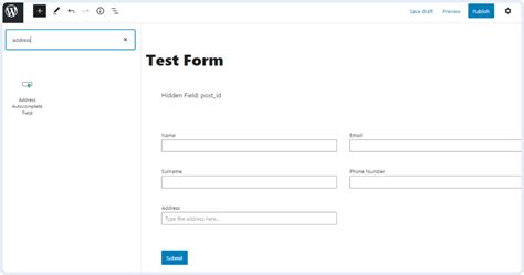 Address Autocomplete JetFormBuilder Pro Addon Crocoblock