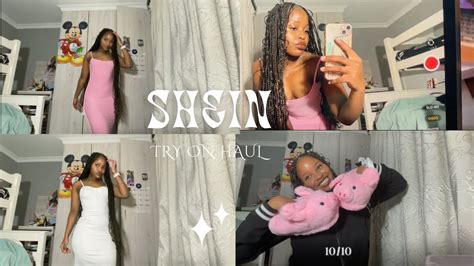 SHEIN TRY ON HAUL South African YouTuber YouTube