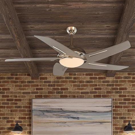 Hampton Bay Ceiling Fan With Light Black