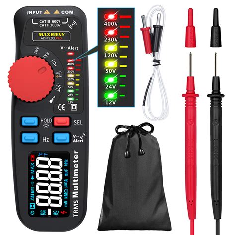 Maxrieny Adm92cl Pro Mini Trms Dual Mode Multimeter Acdc Voltage Current Resistance Diode Maxrieny Adm92cl Pro Mini Trms Dual Mode Multimeter Acdc Voltage Current Resistance Diode