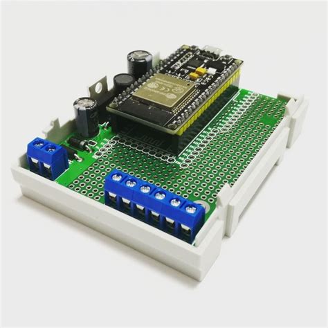 Din Rail Enclosure Set For Esp32 Electronics Projects Diy