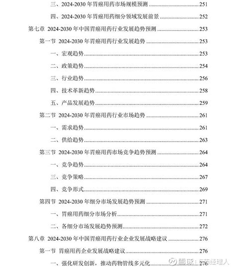 2024 2030年胃癌用药行业前景趋势预测及发展战略咨询报告 根据流行病学数据，胃癌是世界第五常见的癌症，并且亚洲地区的胃癌负担偏重，其中中国、日本和韩国的信发病例约占全球所有新增确 雪球