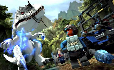Lego Jurassic World Red Bricks