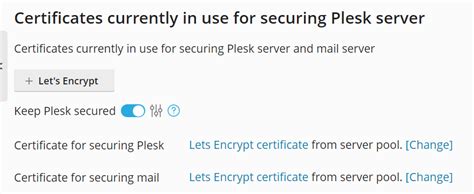 Securing Plesk And The Mail Server With Ssltls Certificates Securing Plesk And The Mail