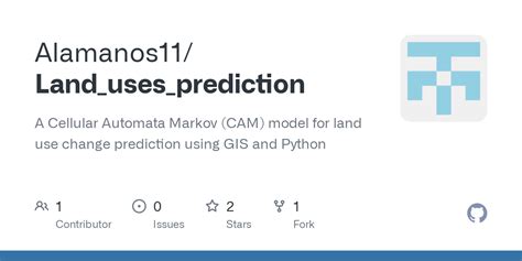 Github Alamanos11landusesprediction A Cellular Automata Markov Cam Model For Land Use