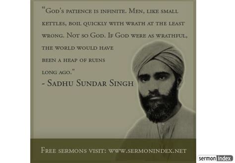 Sadhu Sundar Singh Quote Sermon Index Christian Mysticism