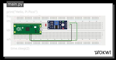 Ldr With Led Wokwi ESP STM Arduino Simulator