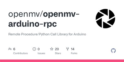 Github Openmvopenmv Arduino Rpc Remote Procedurepython Call