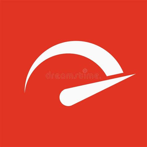 The Tachometer Speedometer And Indicator Icon Stock Vector Illustration Of Sector