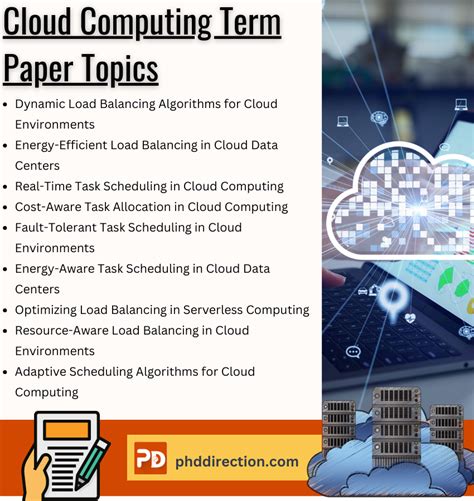 Cloud Computing Term Paper Topics And Ideas