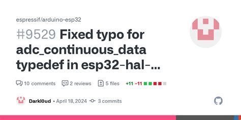 fixed typo for adc continuous data typedef in esp32 hal adc h c by darkl0ud · pull request