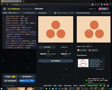 Zaryab Zubair On Linkedin Day24 Css Css3 Cssbattle Csstricks Frontenddeveloper