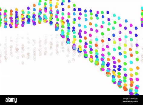 Abstract Geometric Circles Or Ellipses Pattern Colorful And Artistic For