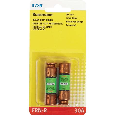 Bussman Bpfrn R 30 30 Amp 250 Volt Time Delay Fuse 2 Count