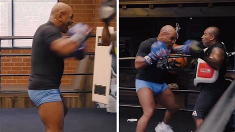 Mike Tysons Throwback Sparring Video Leaves Fans Fooled