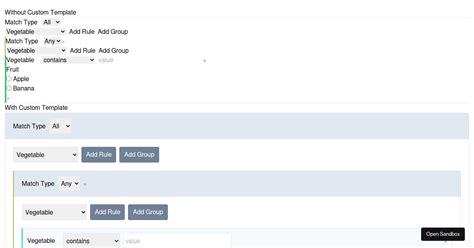 Vue Query Builder Demo Tailwind Forked Codesandbox