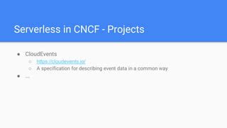 CNCF And Cloud Native Intro PDF Cloud Computing Internet