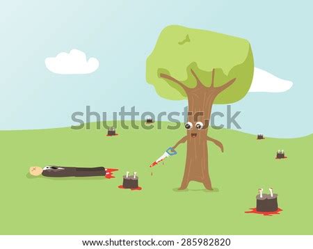 Tree Felling Stock Vectors Vector Clip Art Shutterstock
