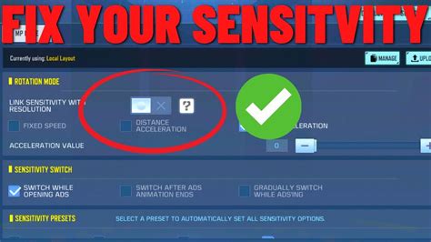 Fix High Sensitivity Back To Normal Season 10 In Codm Youtube