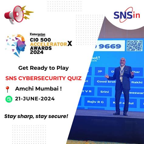 Secure Network Solutions India Private Limited On Linkedin Cybersecurity Cio500 Sns Mumbai