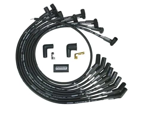Moroso Ultra 40 Plug Wire Set Sbf 302 Hei Black 73718