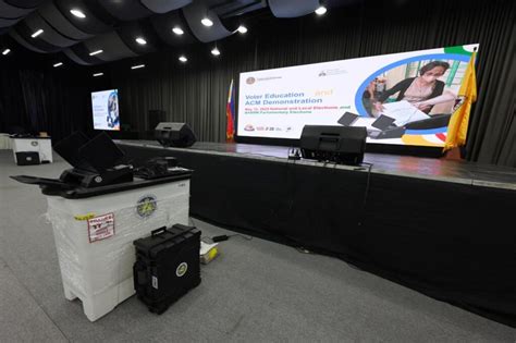 Voter Education Lecture And Automated Counting Machine Acm