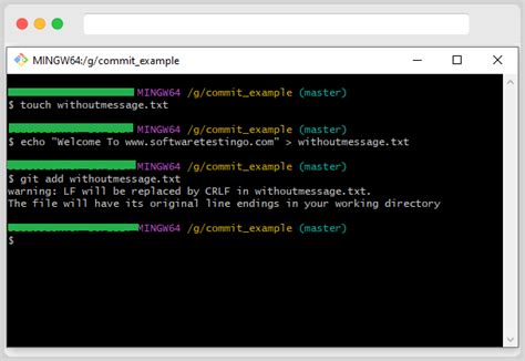 Git Commit Command List