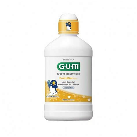 Gum хүүхдийн ам зайлагч жимстэй Alcohol Free