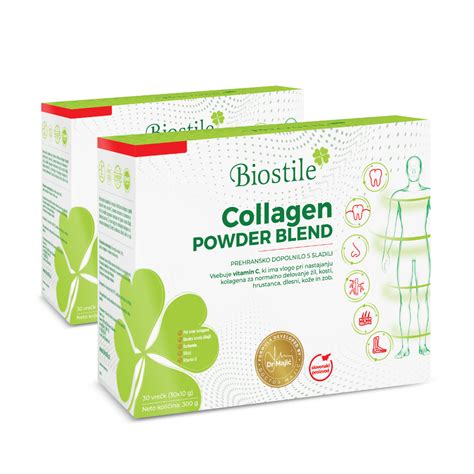 2x Collagen Powder Blend Biostile