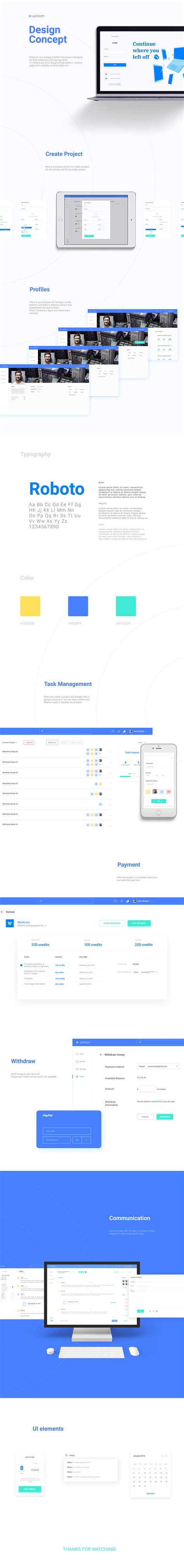 Project Management Web App Design On Behance