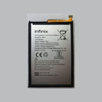 Original Infinix Hot I Battery Price In Bangladesh