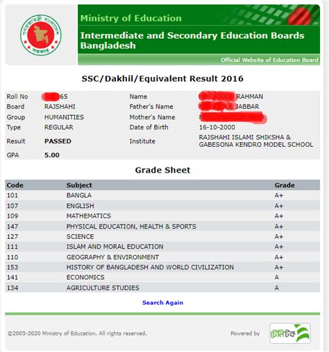Ssc Result All Education Board With Marksheet Check Now Hot Sex Picture
