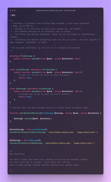 Php Objectorientedprogramming Cleancode Designpatterns Ankit Mishra