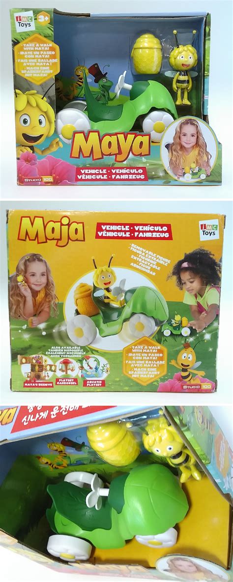 IMC Toys Maya The Bee Vehicle with Maya Figure & Honey Pot ...