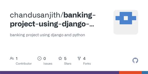 Github Chandusanjith Banking Project Using Django And Python Banking Project Using Django And