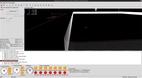 Linuxcnc Is Adding Arc Movements That Do Not Exist In The Program