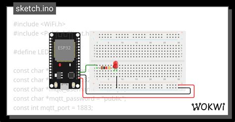 Demoremote Control Led Wokwi Esp32 Stm32 Arduino Simulator